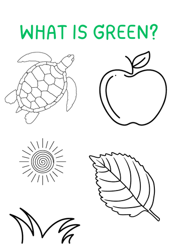 What is green? | Teaching Resources
