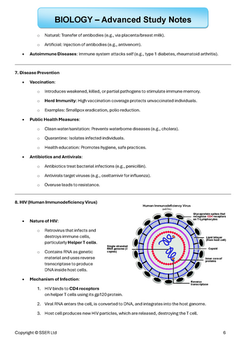 BIOA_OCR Topic Notes: 4.1.1 Communicable diseases, disease prevention ...