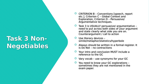 MYP Task 3 Intro | Teaching Resources