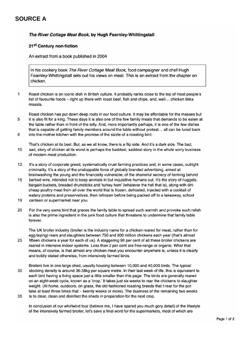 AQA GCSE Language Paper 2 for 2026 | Teaching Resources