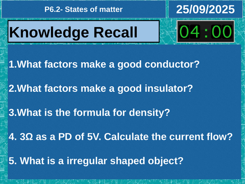 P6.2 States of Matter | AQA GCSE Physics 2026 | Editable + AI Long ...