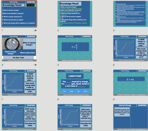AQA GCSE Physics P6 P6.4 - Internal energy | + Free AI Long-Answer ...