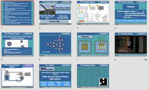 AQA GCSE Physics P7 P7.7 Nuclear Fission | + Free AI Long-Answer ...