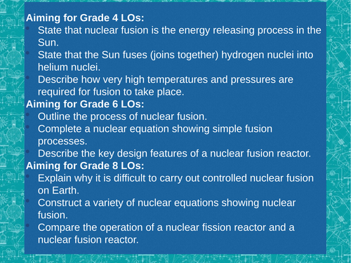 AQA GCSE Physics P7 P7.8 Nuclear Fusion | + Free AI Long-Answer Marking ...