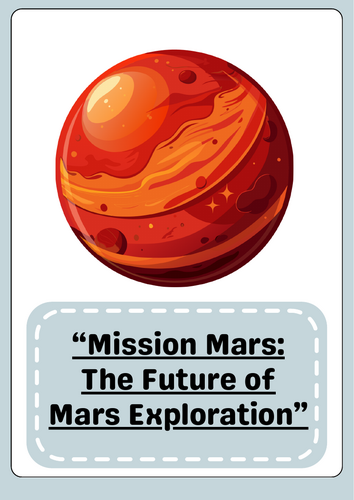 Mission Mars Reading Comprehension | The Future of Mars Exploration ...