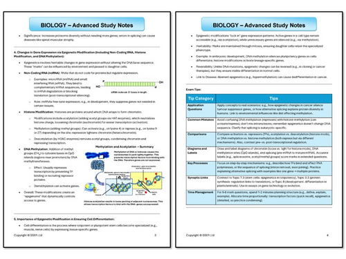 BIOA_EDX Topic Notes: 7.2 Factors affecting gene expression | Teaching ...