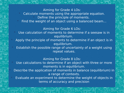 AQA Physics P8.7 – Moments & Equilibrium (Updated 2025 | Editable ...