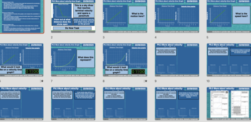 AQA Physics P9.3 – More About Velocity–Time Graphs (Updated 2025 ...