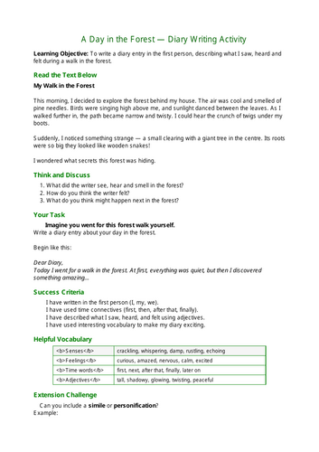 Writing interview lesson - Rainforest Topic KS2 | Teaching Resources