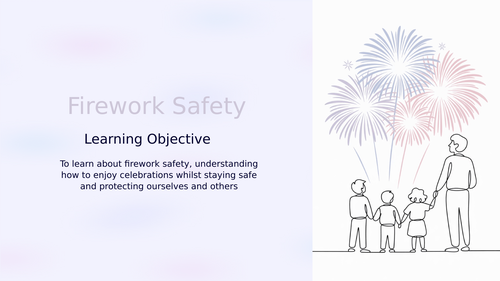 Firework Safety – Primary PSHE Lesson on Personal Safety and ...
