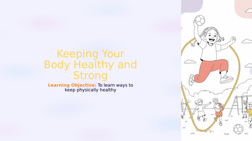 Physical Health – Primary PSHE Lesson on Hygiene, Exercise, and Healthy ...