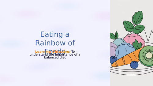 A Balanced Diet – Primary PSHE and Health Lesson on Nutrition and ...