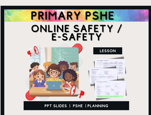 eSafety Basics – Primary PSHE and Computing Lesson on Online Safety and ...