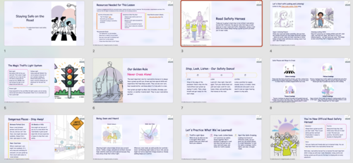 Road Safety Heroes – Primary PSHE Lesson on Road Safety and Safe Travel ...