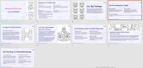 Managing Big Emotions – Primary PSHE Lesson on Emotional Regulation and ...