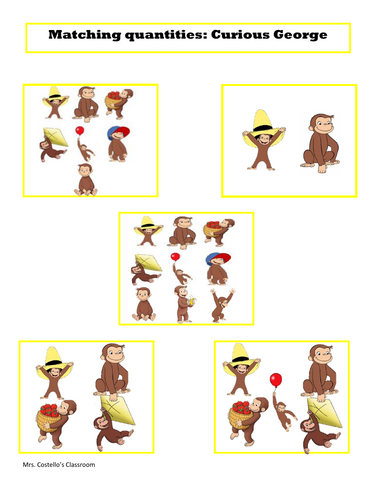 Curious George's 1 to 10 and Back Again | Teaching Resources