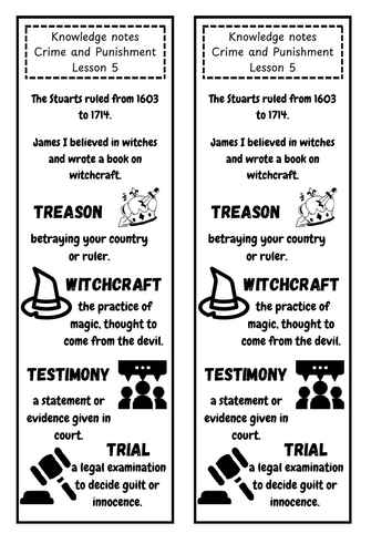 Crime and Punishment in Stuart Britain - Lesson 5 (KS2 history ...