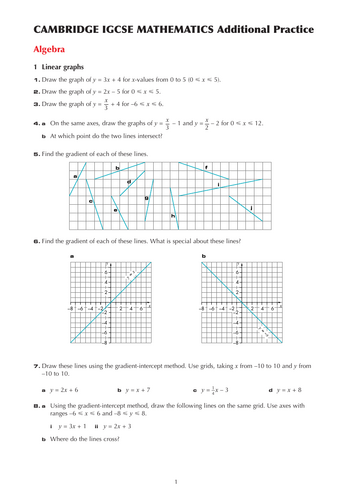 Cambridge IGCSE revision questions and answers | Teaching Resources