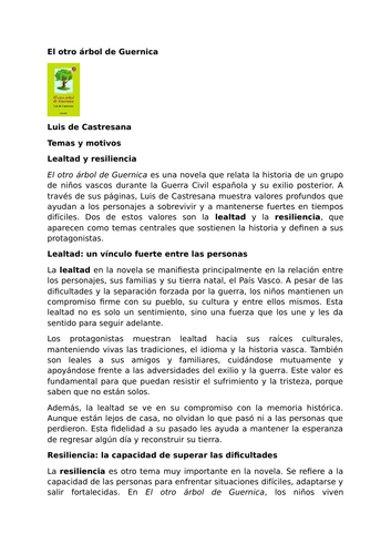 El otro árbol de Guernica by Luis de Castresana – Themes and Motifs ...