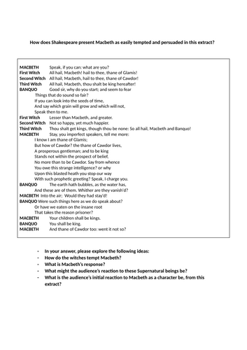 Macbeth - GCSE Powerpoint Lessons for Entire Play | Teaching Resources