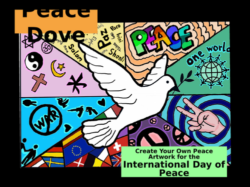 KS3/KS4 Art Lesson: Peace Dove | Teaching Resources