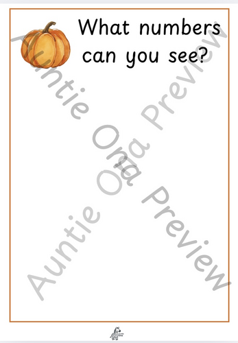 EYFS/KS1 Halloween Number Recognition Hunt 0-20 | Teaching Resources