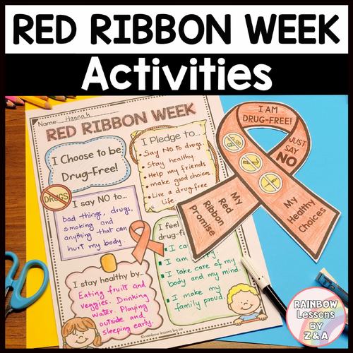 Red Ribbon Week 2025 | Red Ribbon Week Activities | Red Ribbon Week ...