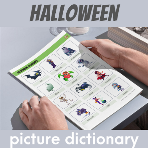 10 Halloween Activities ESL Grammar & Vocabulary Bundle for Beginners ...