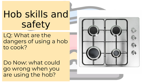 Hob safety - KS3 Food Technology | Teaching Resources