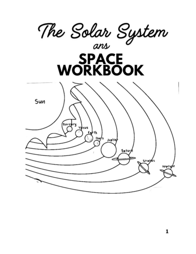 Worksheets and Information Pages From - The Solar System and Space ...