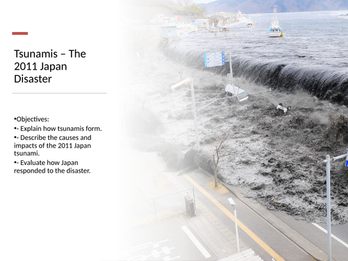 KS3 Natural Hazards: Tsunamis – The 2011 Japan Disaster | Teaching ...