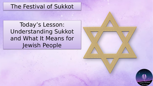 KS1 Sukkot - Judaism - Outstanding RE Lesson on Feast of Tabernacles ...