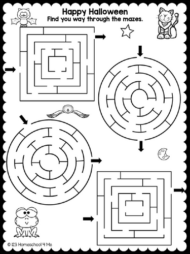 Halloween Activity Pack | Crafts & Word Games | Teaching Resources