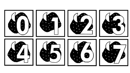 Halloween Number Cards Freebie 0 to 10 | Teaching Resources