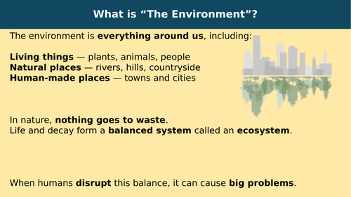 GCSE D&T Theory– Environmental Impact & Sustainability unit of work ...
