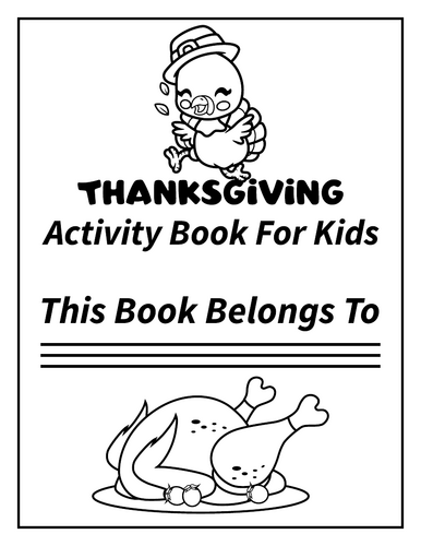 Thanksgiving Learning & Coloring Worksheets for Children | Teaching ...
