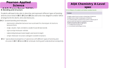 Covalent Bonding - AAQ Pearson Applied Science & AQA A-Level Chemistry ...