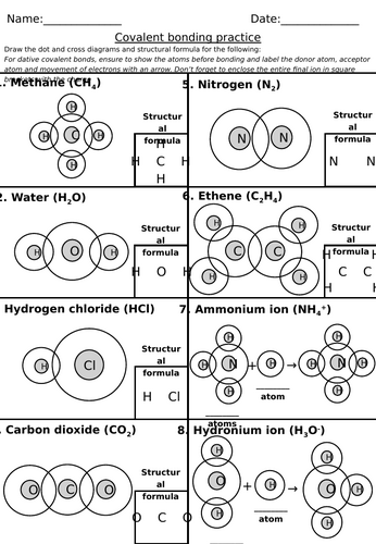 Covalent Bonding - AAQ Pearson Applied Science & AQA A-Level Chemistry ...