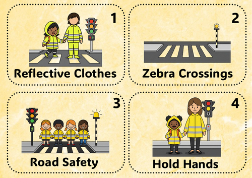 Road Safety Flashcards – EYFS / Road Safety Week Resource | Teaching ...