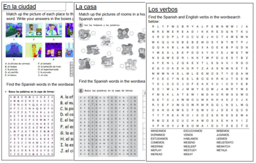 Year 8 Spanish Worksheets | Teaching Resources