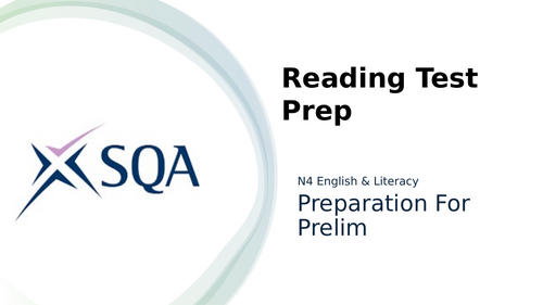 National 4 N4 English Reading and Writing Term Unit | Teaching Resources