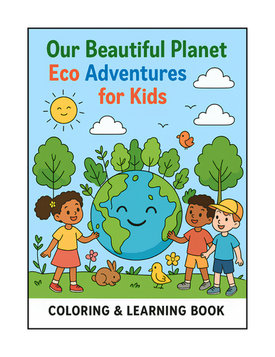 Our Beautiful Planet – Eco Adventures for Kids - Coloring & Learning ...