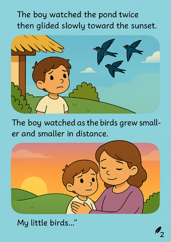 The Little Birds – Illustrated KS1 Story | Teaching Resources