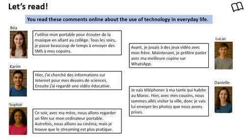 Topic 8- Media and Technology- French GCSE | Teaching Resources