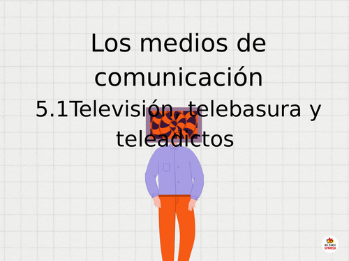 A Level Spanish | La televisión - Medios de Comunicación | Teaching ...