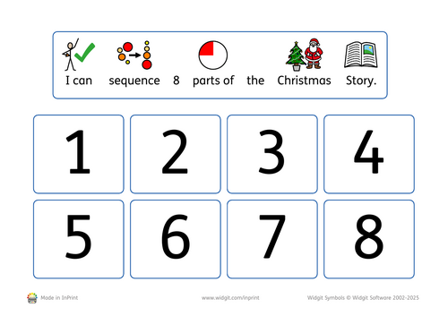 An accessible sequencing activity of the Christmas Story | Teaching ...