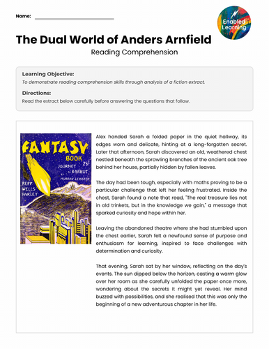Year 6 Comprehension, SPAG and Creative Writing Task | Teaching Resources