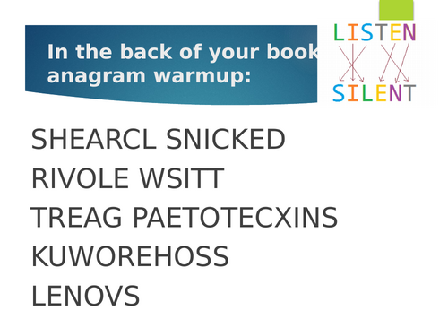 Dickens Lesson - Miss Havisham (Year 7) | Teaching Resources
