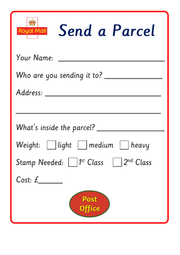 Post Office Role Play Resources EYFS/KS1 | Teaching Resources