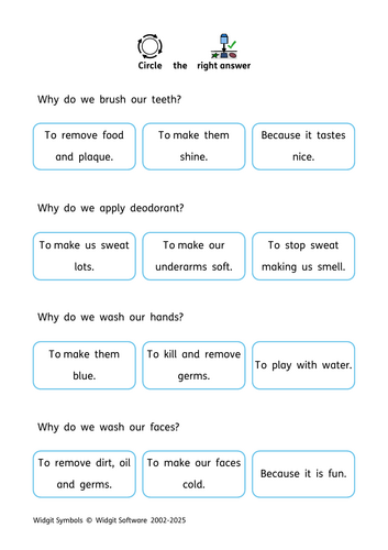 Personal Hygiene Life Skills Lesson 1 | Teaching Resources